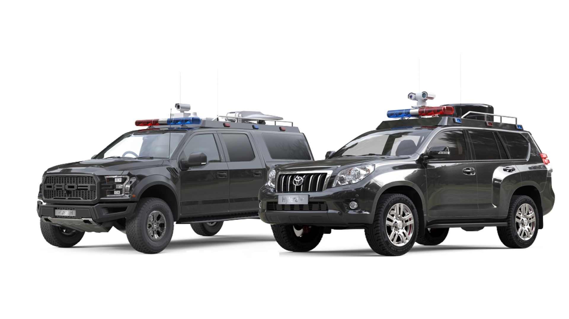 Small-sized Communication Command Vehicle: hytera